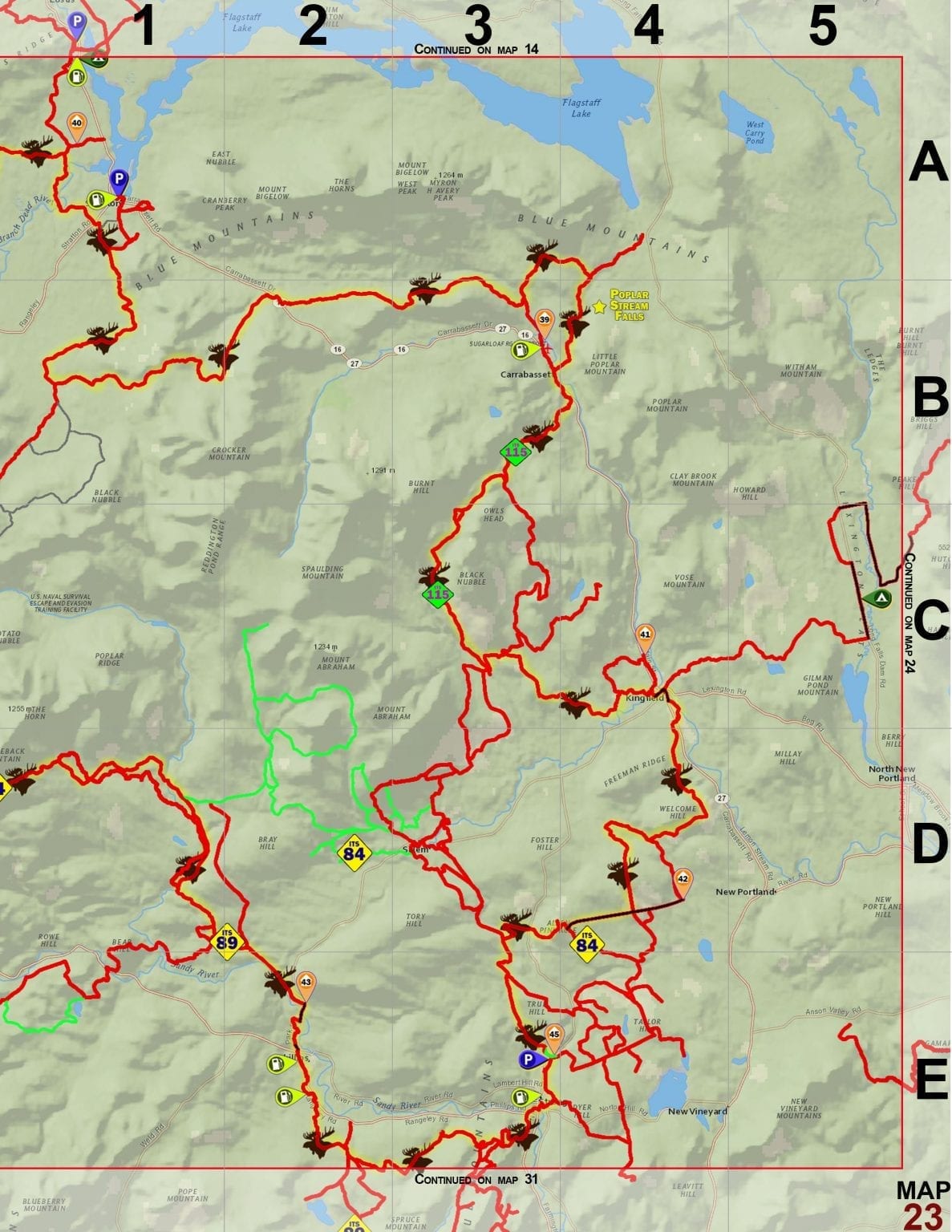 2025 Maine ATV Trail Map Atlas » UNTAMED Mainer