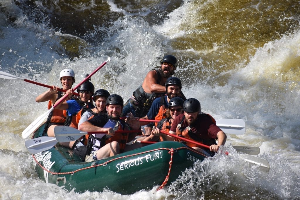 2021 Dead River Turbine Test [High Water] & Whitewater Rafting Release ...