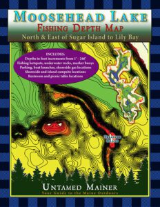 Moosehead Lake Depth Maps » UNTAMED Mainer