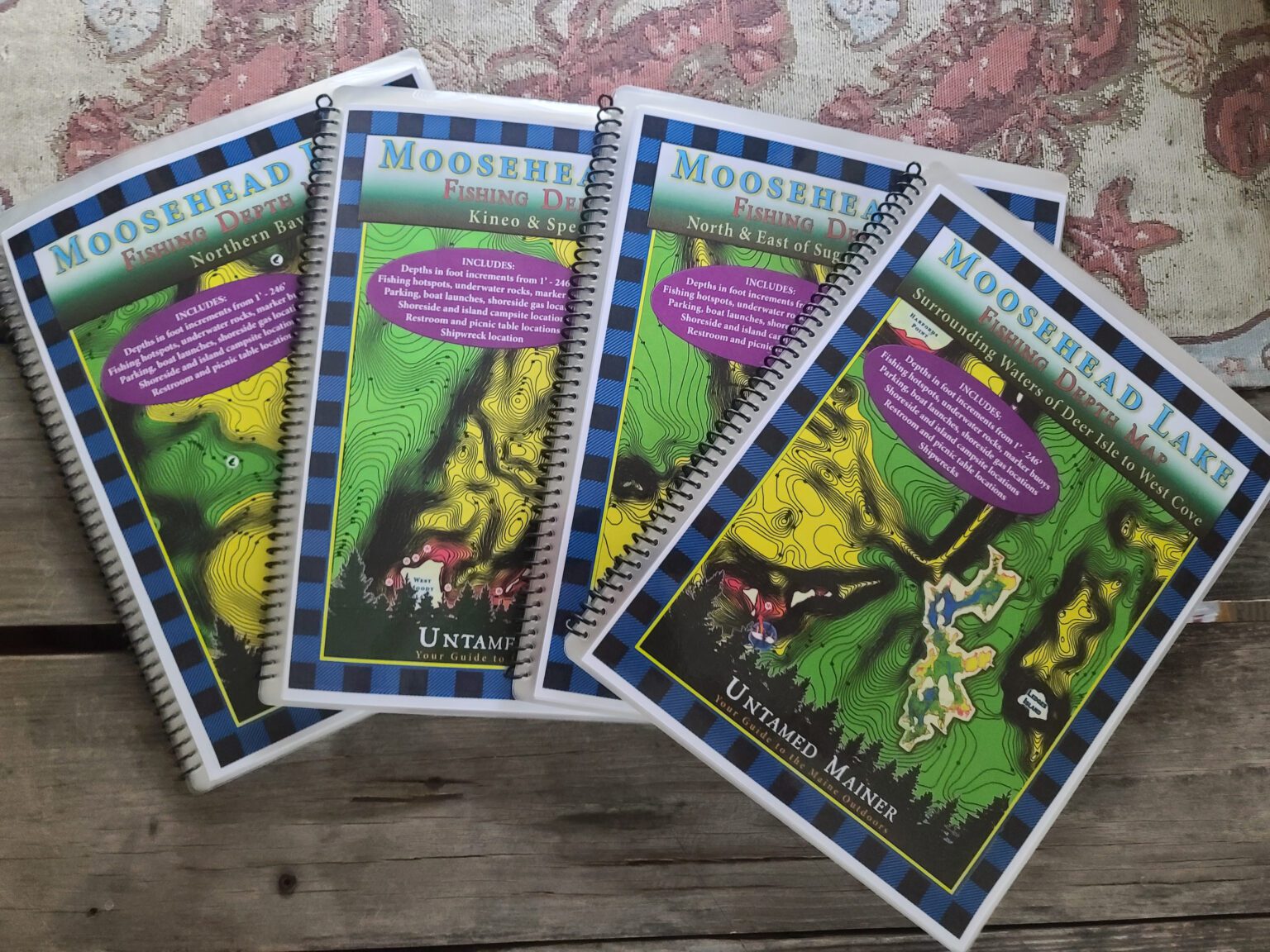 Moosehead Lake Depth Maps » UNTAMED Mainer