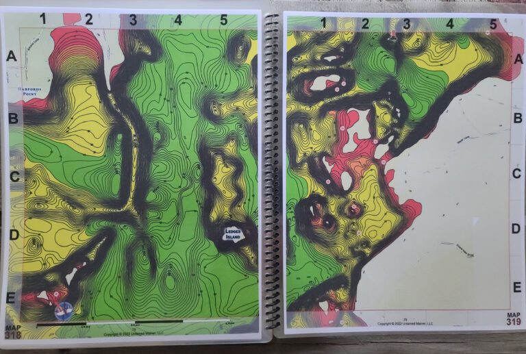 Moosehead Lake Depth Maps » UNTAMED Mainer