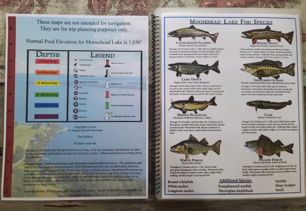 Moosehead Lake Depth Maps » UNTAMED Mainer